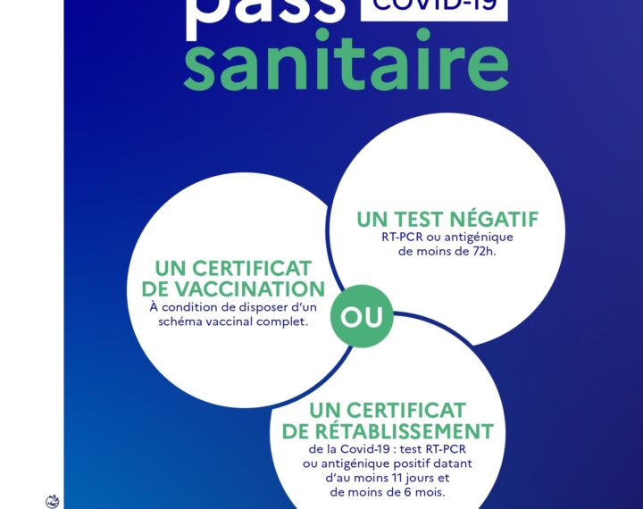 Covid-19 : Extension du pass sanitaire - DLVA
